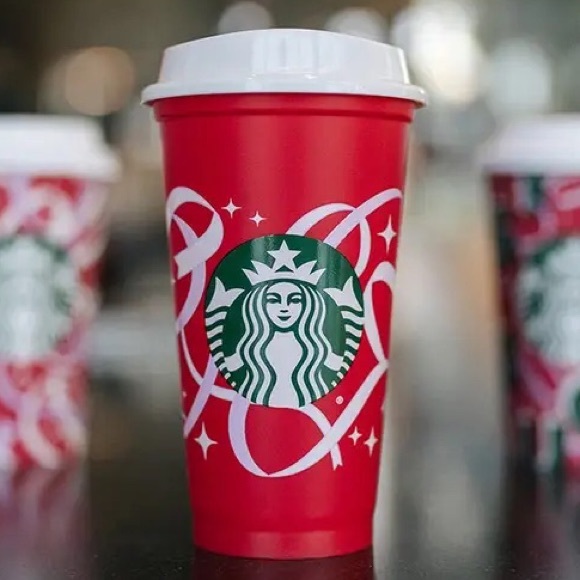 Starbucks | Dining | Starbucks Reusable Holiday Red Cup 22 | Poshmark